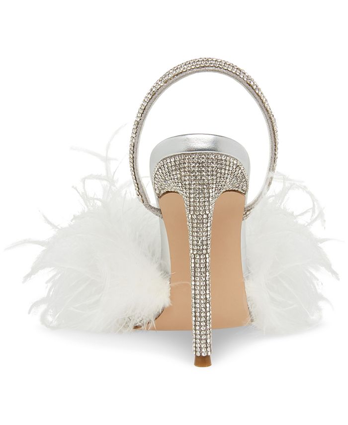 Steve Madden Women's Alexis Pointed-Toe Embellished Slingback Pumps ...