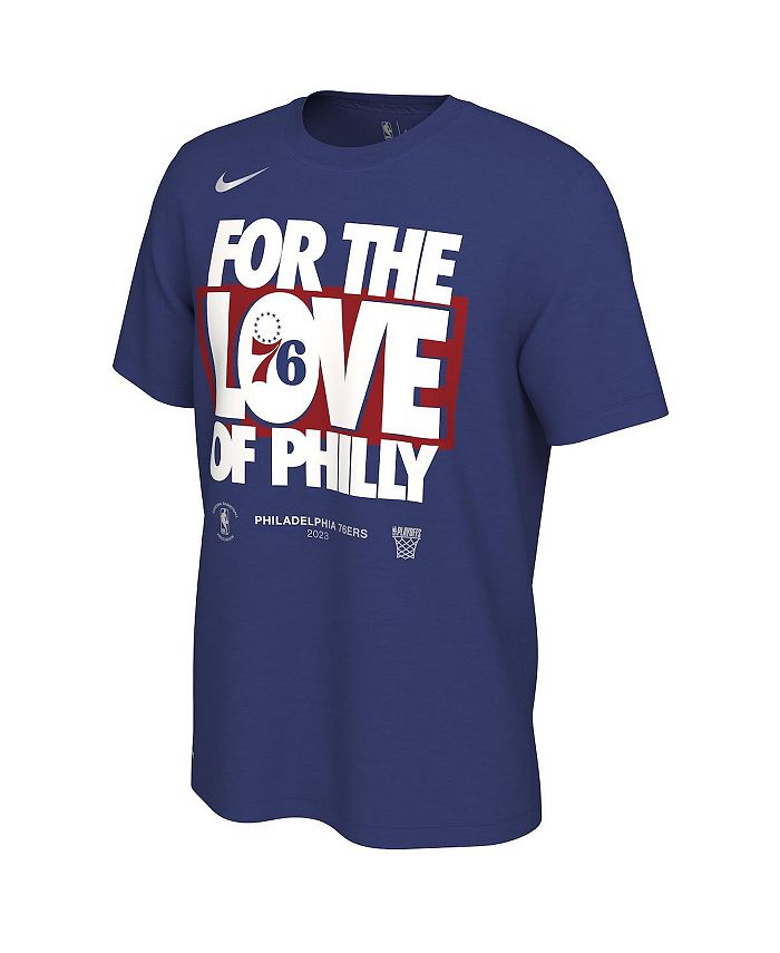 Nike Men's Royal Philadelphia 76ers 2023 NBA Playoffs Mantra T-shirt ...