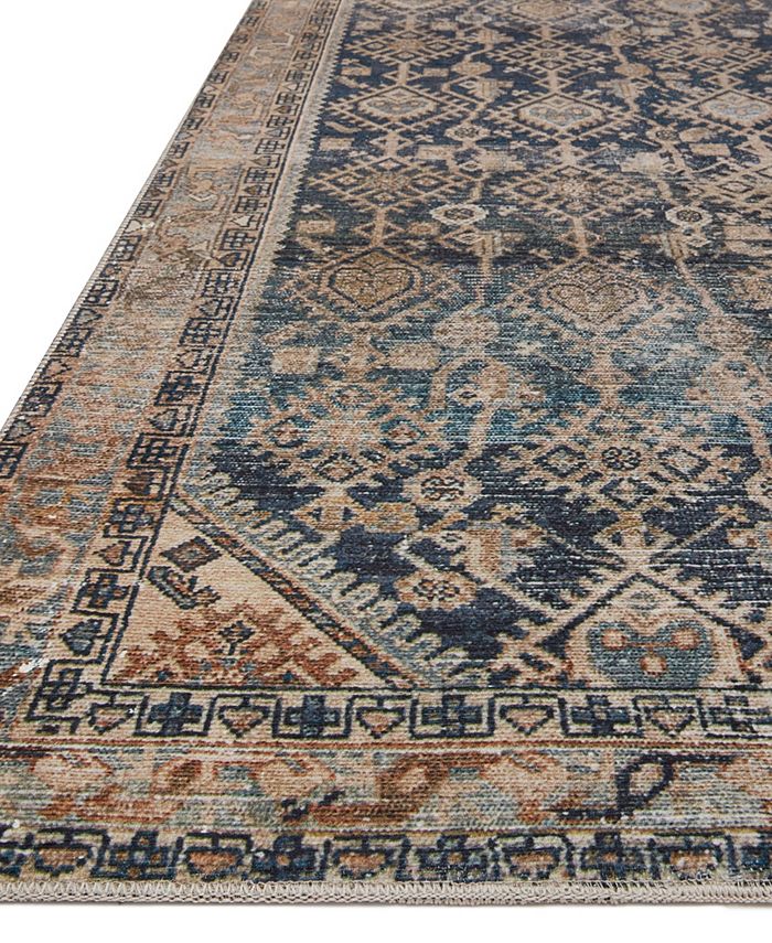 Magnolia Home by Joanna Gaines x Loloi Lenna LEA-01 7'6" x 9'6" Area ...