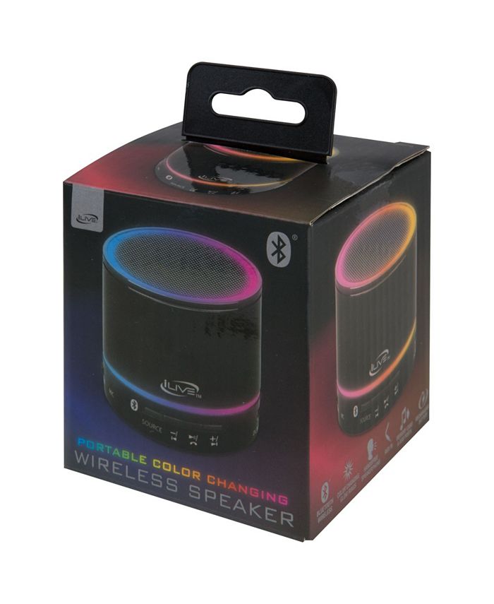 iLive Color Changing Wireless Speaker - Macy's
