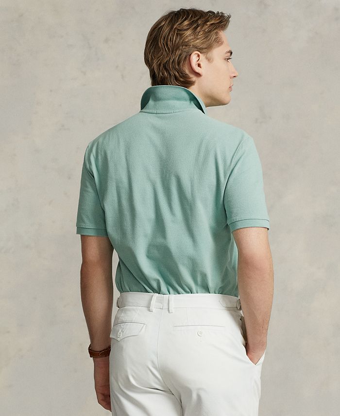 Polo Ralph Lauren Men's Custom Slim Fit Mesh Polo Shirt - Macy's