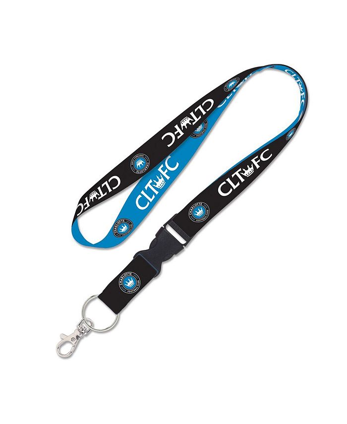 Wincraft Charlotte FC 24'' Wordmark Lanyard with Detachable Buckle ...