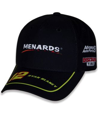 Men's Team Penske Black Ryan Blaney Uniform Adjustable Hat - Macy's