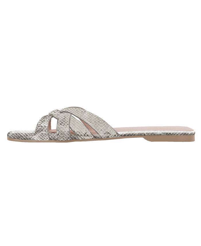 French Connection H Halston Women's S2108 Flat Sandals - Macy's