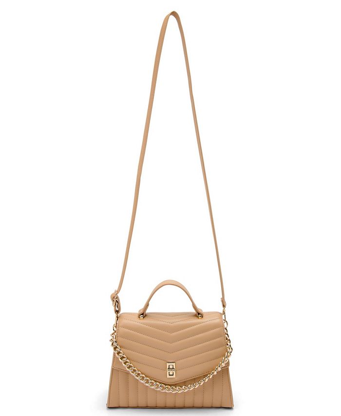 LIKE DREAMS Brooklyn Quilted Small Satchel Purse & Reviews - Handbags ...