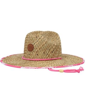 Women's Roxy Natural Pina to My Colada Printed Straw Lifeguard Hat - Macy's