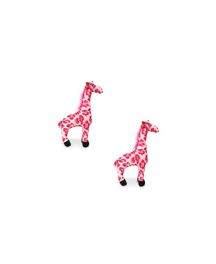 Mighty Jr Safari Pink Giraffe, 2-Pack Dog Toys - Macy's