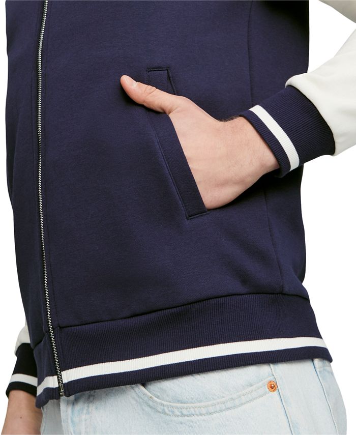 Puma Men's SQUAD Colorblocked Brushed Fleece Track Jacket - Macy's