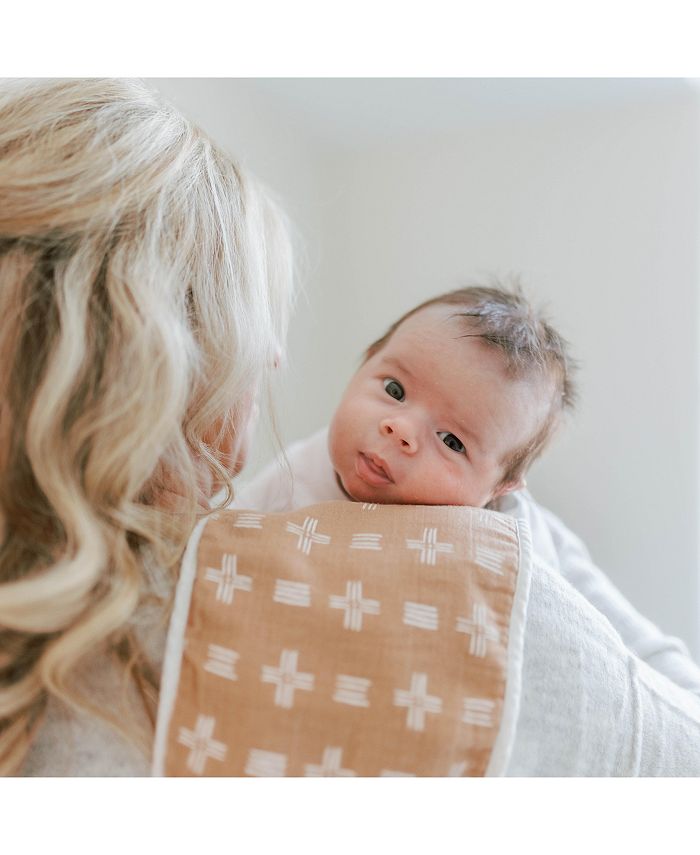 Crane Baby Baby Boys or Baby Girls Kendi Burp Cloths, Pack of 3 - Macy's