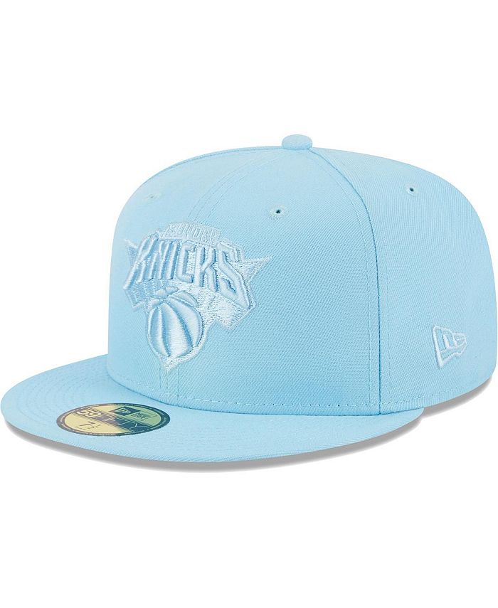 New Era Men's Powder Blue New York Knicks Spring Color Pack 59FIFTY ...