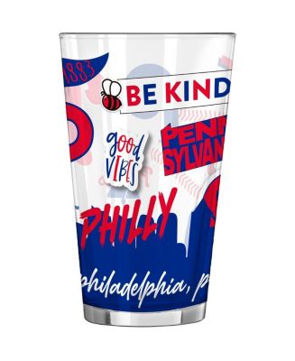 Philadelphia Phillies 16 Oz Native Pint Glass - Macy's