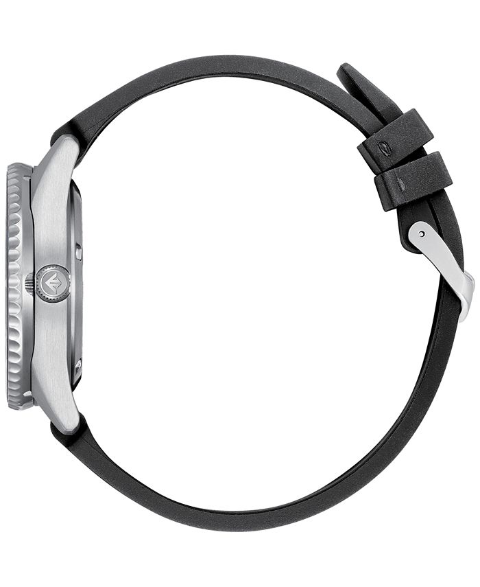 Citizen Men's Automatic Promaster Dive Black Polyurethane Strap Watch ...