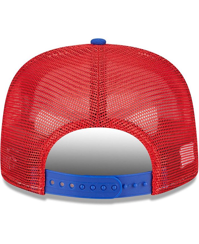 New Era Men's Royal Buffalo Bills Script Logo Golfer 9FIFTY Snapback ...