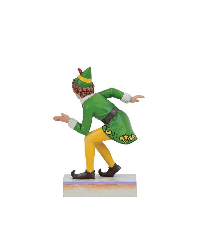 Jim Shore Elf Figurine Buddy Elf in Crouch - Macy's
