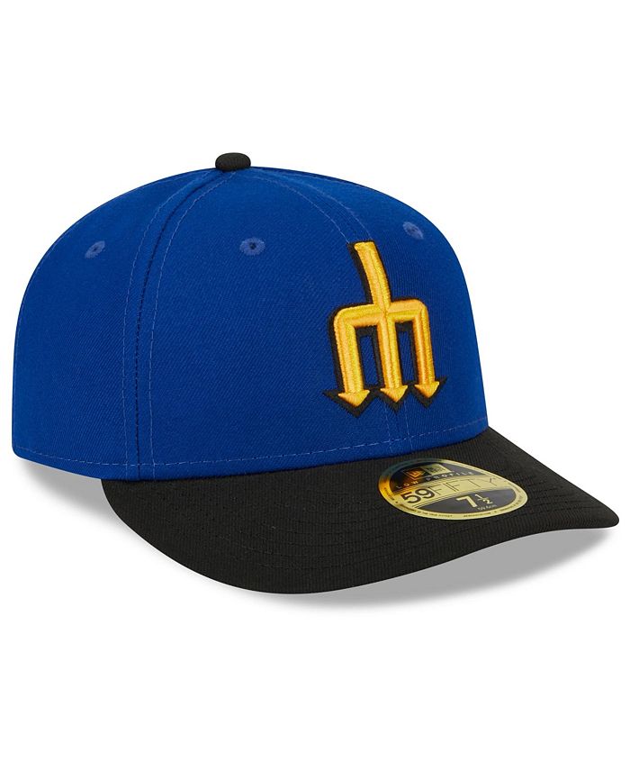 New Era Men's Royal, Black Seattle Mariners 2023 City Connect Low ...