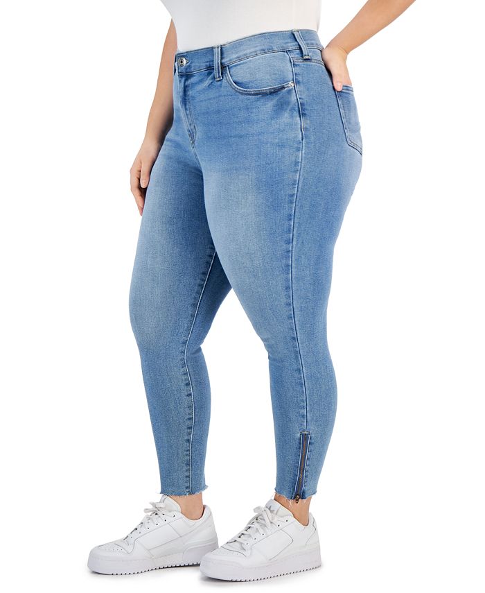 Celebrity Pink Plus Size Ankle Skinny Jeans - Macy's