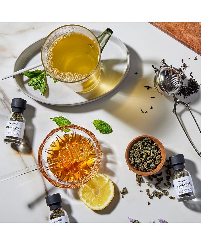 Thoughtfully Gourmet, Tea Infusion Gift Set with Stainless Steel Tea ...