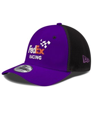 Men's New Era Purple Denny Hamlin FedEx NEO 39THIRTY Flex Hat - Macy's