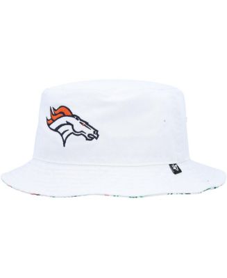 Women's '47 Brand White Denver Broncos Highgrove Bucket Hat - Macy's