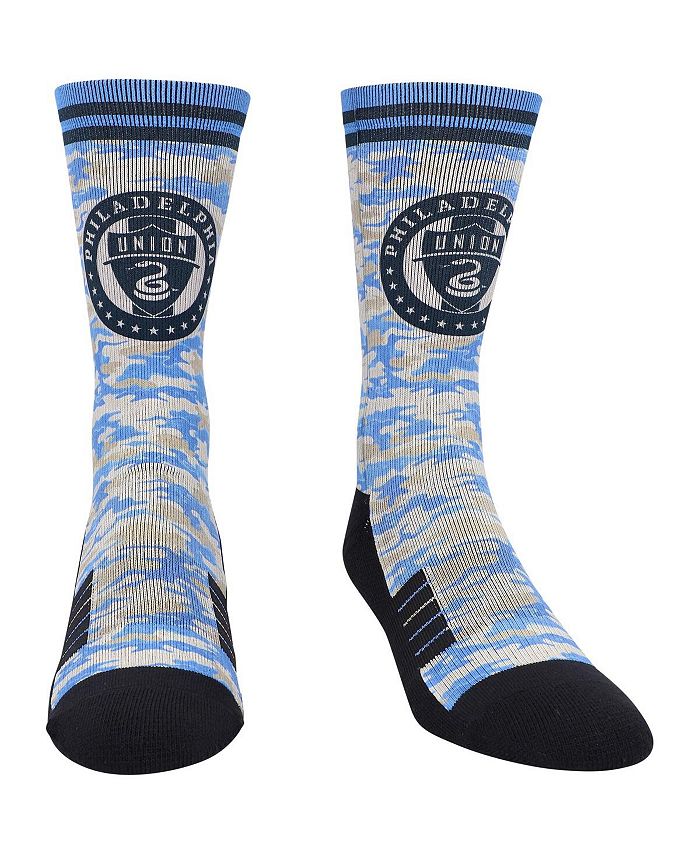 Strideline Men's and Women's Philadelphia Union Jersey Hook Crew Socks ...