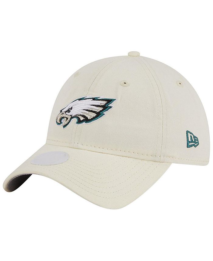 New Era Women's Cream Philadelphia Eagles Core Classic 2.0 Adjustable Hat - Macy's