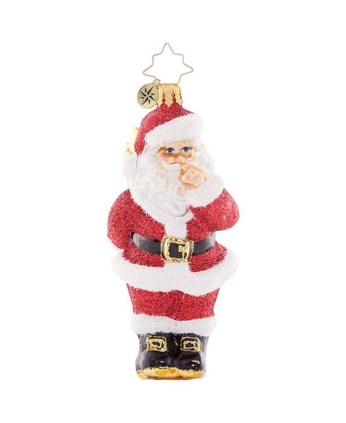 Christopher Radko Santa's Big Surprise - Macy's