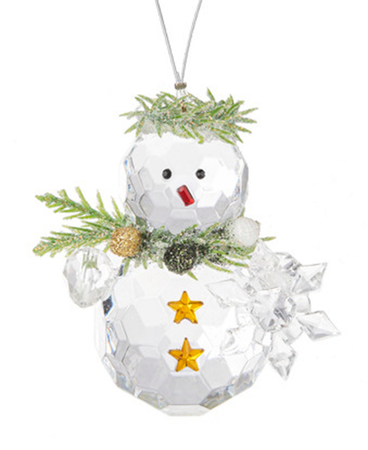 Click here for Ganz Kissing Krystals Teeny Mistletoe Snowman with... prices