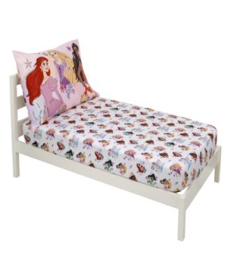 Disney Princess Bold As Ever 2 Piece Sheet Set, Toddler - Macy's