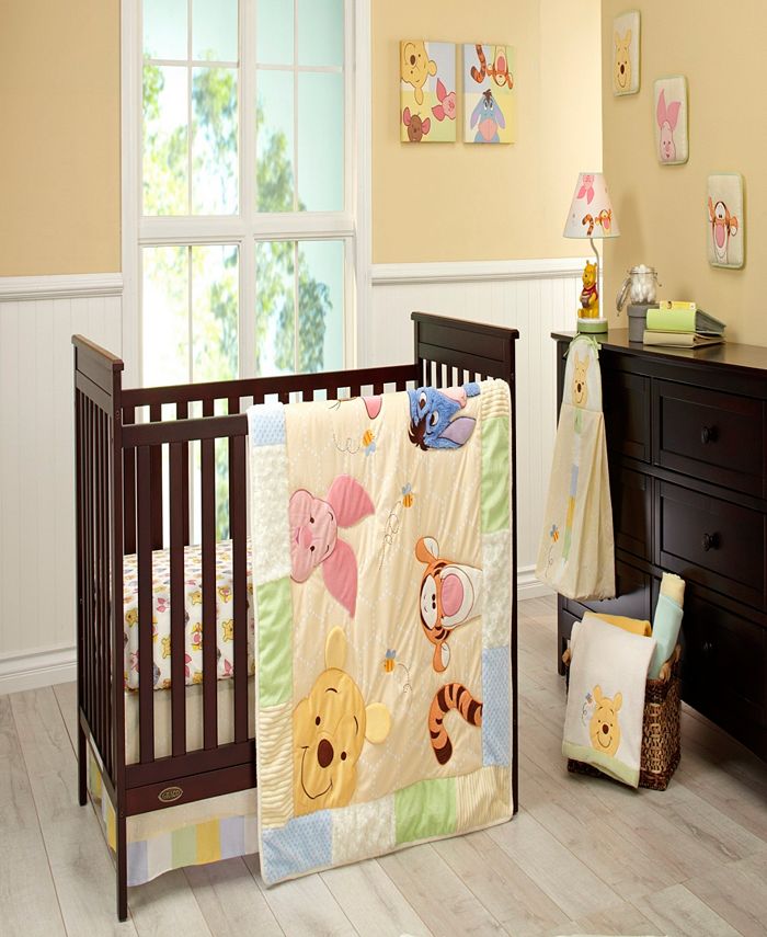 Disney Peeking Pooh Crib Sheet - Macy's