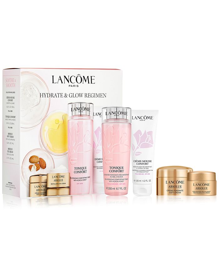 Lancôme 4-Pc. Hydrate & Glow Regimen Skincare Set - Macy's