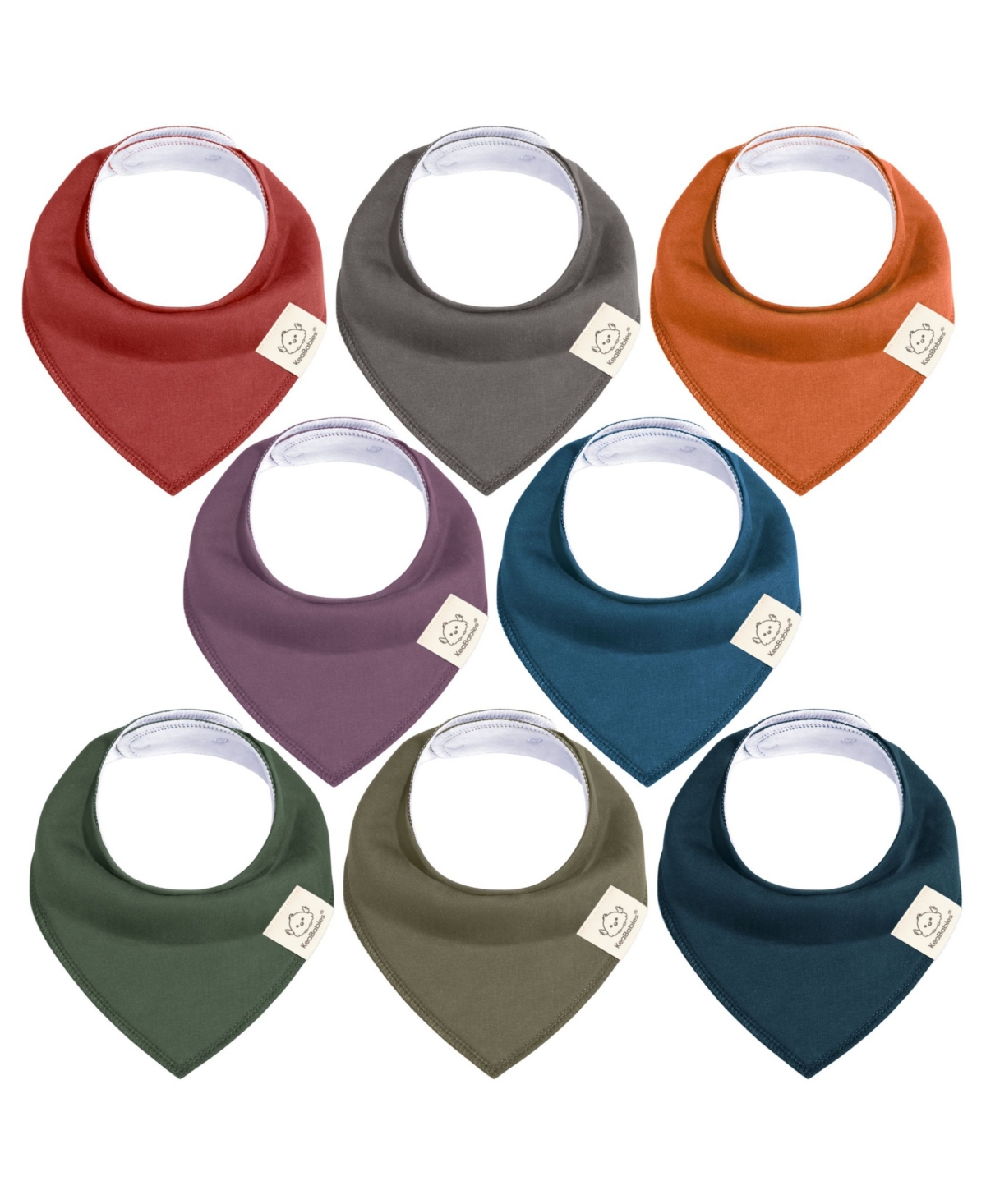 Click here for KeaBabies 8pk Baby Bandana Bibs  Baby Drool Bibs f... prices