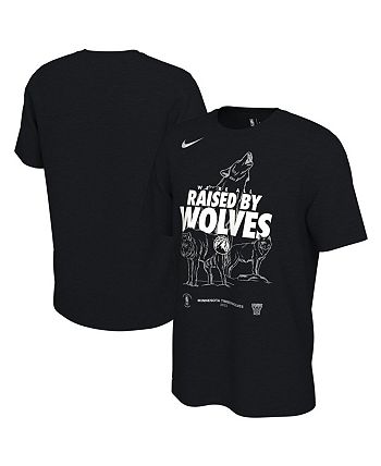 Nike Men's Black Minnesota Timberwolves 2023 NBA Playoffs Mantra T ...