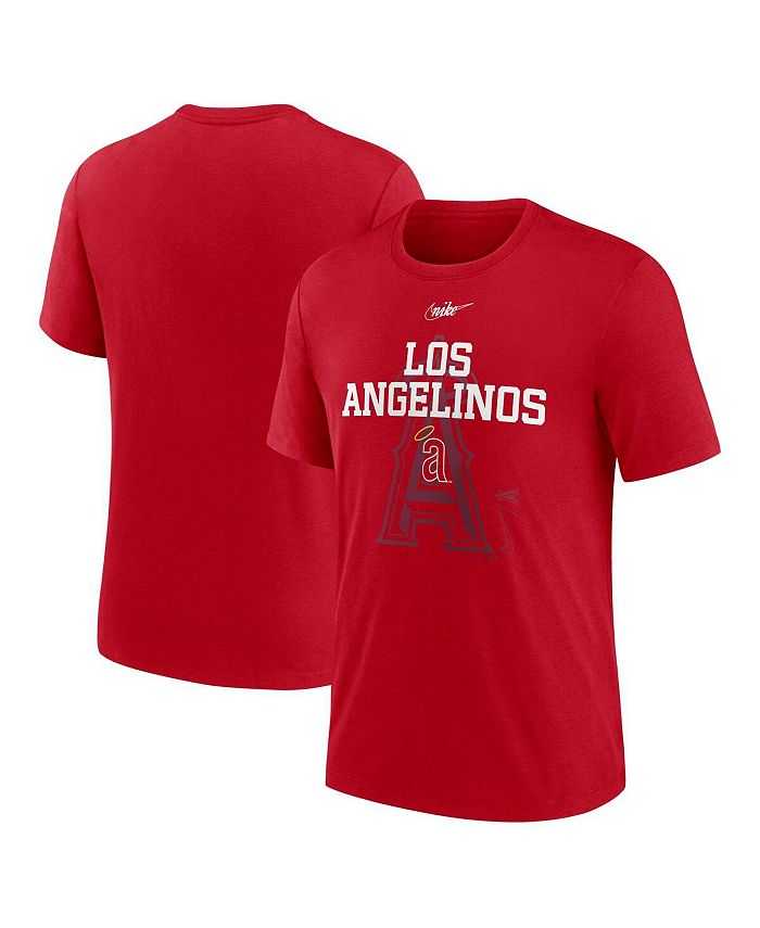Nike Men's Red California Angels Cooperstown Collection Rewind Retro ...