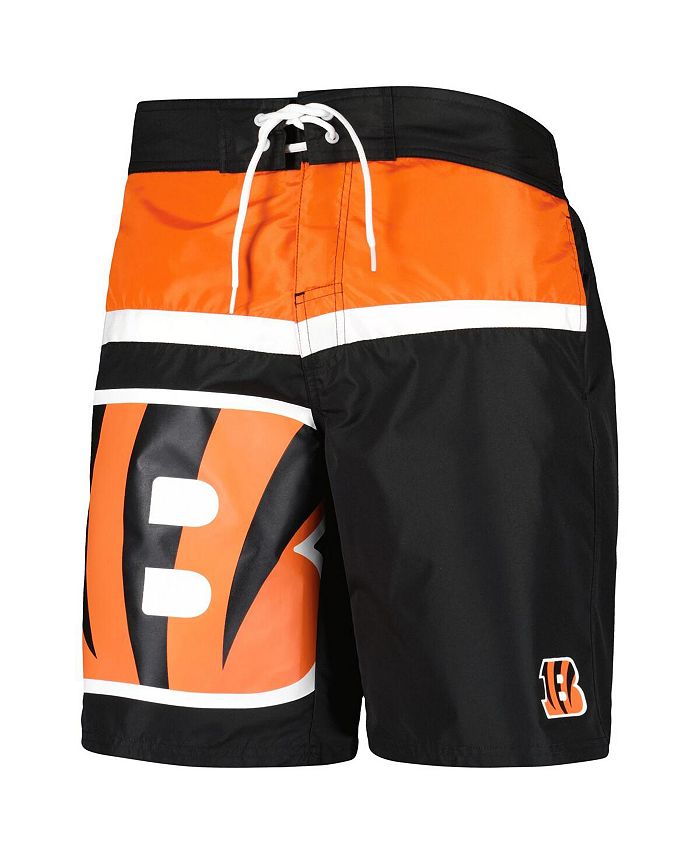 G-III Sports by Carl Banks Men's Black Cincinnati Bengals Sea Wind Swim ...