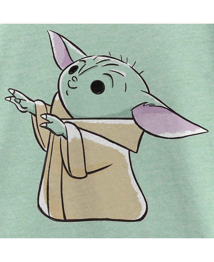 Disney Lucasfilm Girl's Star Wars: The Mandalorian Animated Grogu Reach ...