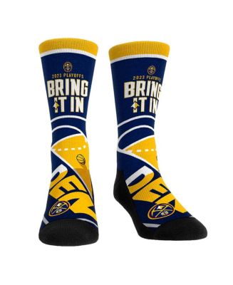 Men's and Women's Rock 'Em Socks Denver Nuggets Navy 2023 NBA Playoffs ...