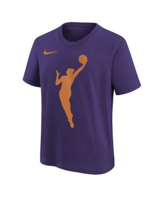 Big Boys and Girls Nike Purple WNBA Logowoman T-shirt - Macy's