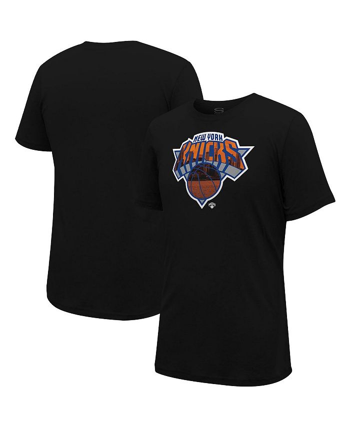 Stadium Essentials Men's and Women's Black New York Knicks City View T ...