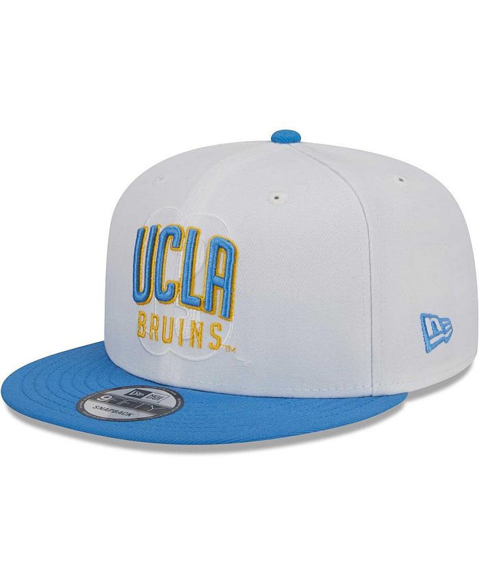 New Era Men's White, Blue UCLA Bruins Two-Tone Layer 9FIFTY Snapback ...