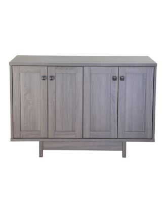 FC Design 47"W Sideboard Storage Cabinet, Dining Server Cupboard Buffet ...
