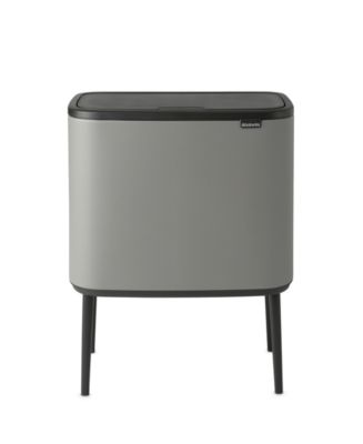 Bo Touch Top Multi Compartment Trash Can, 3 x 3 Gallon, 3 x 11 Liter ...