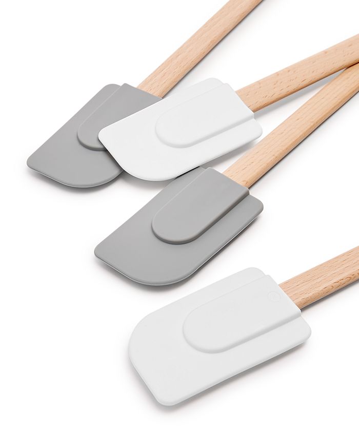 The Cellar 4-Piece Silicone Spatula Utensil Set - Macy's