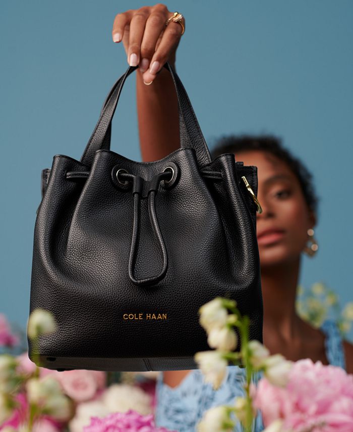 Cole Haan Women's Grand Series Grand Ambition Small Bucket Crossbody ...