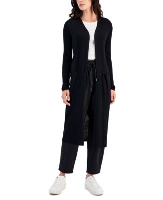 Hippie Rose Juniors' Ribbed Duster Cardigan - Macy's