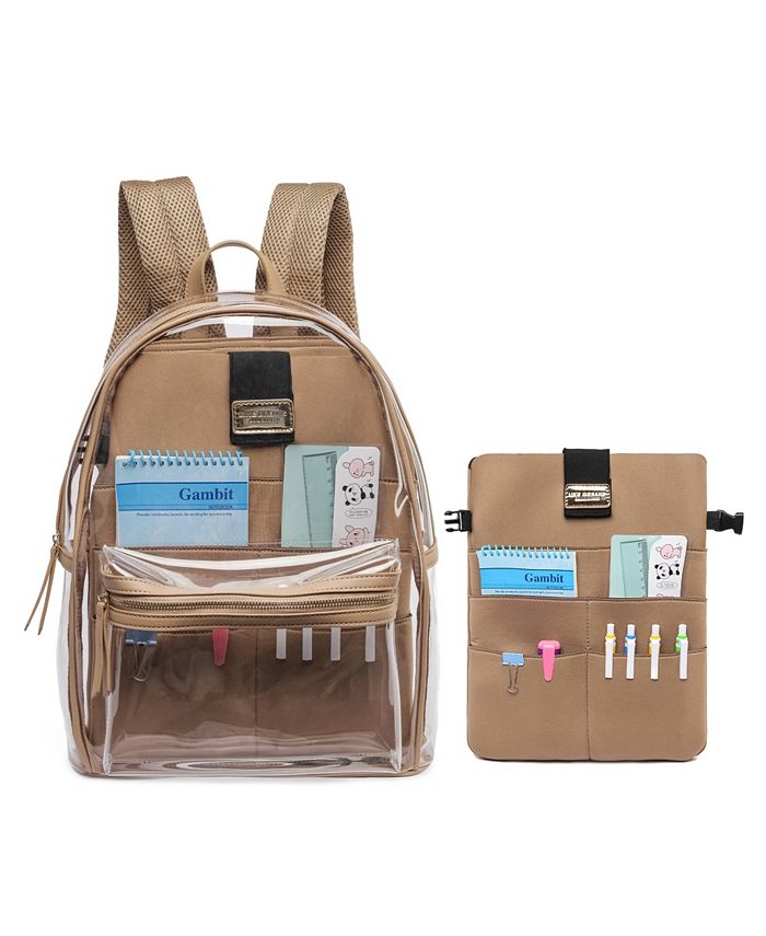 LIKE DREAMS Ace Clear Utility Medium Backpack - Macy's