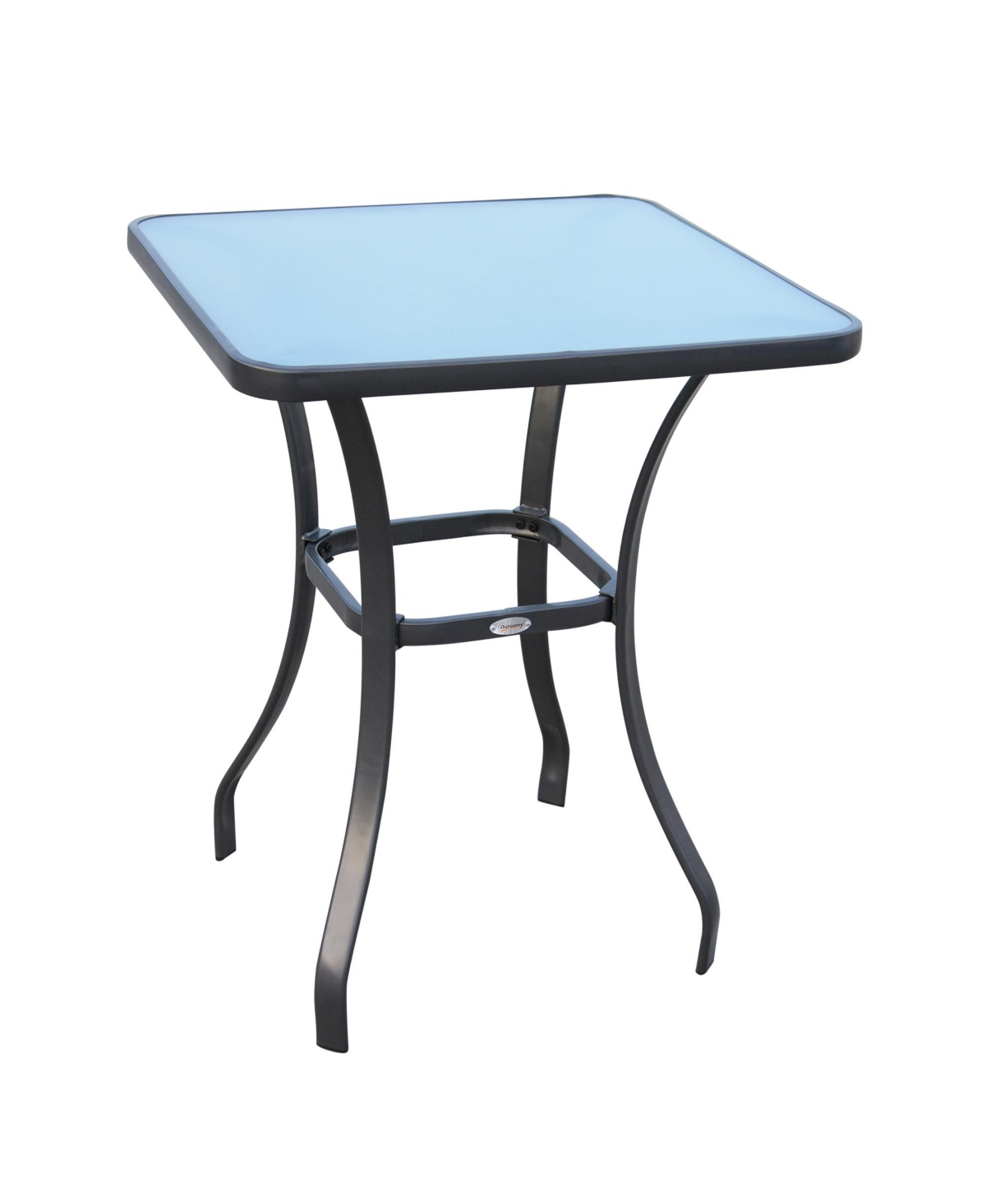 Click here for Outsunny 27 Square Bistro Table Garden Dining Tabl... prices