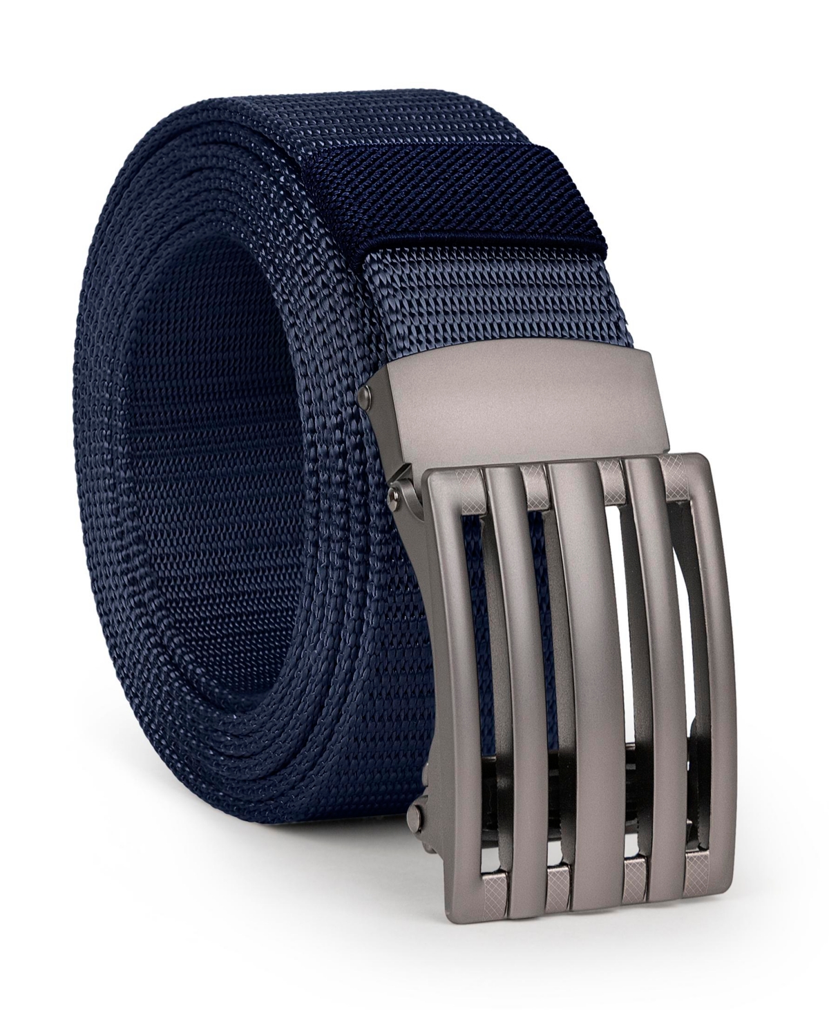 Mio Marino Mens Adjustable Tactical Ratchet Golf Belt In Navy | ModeSens