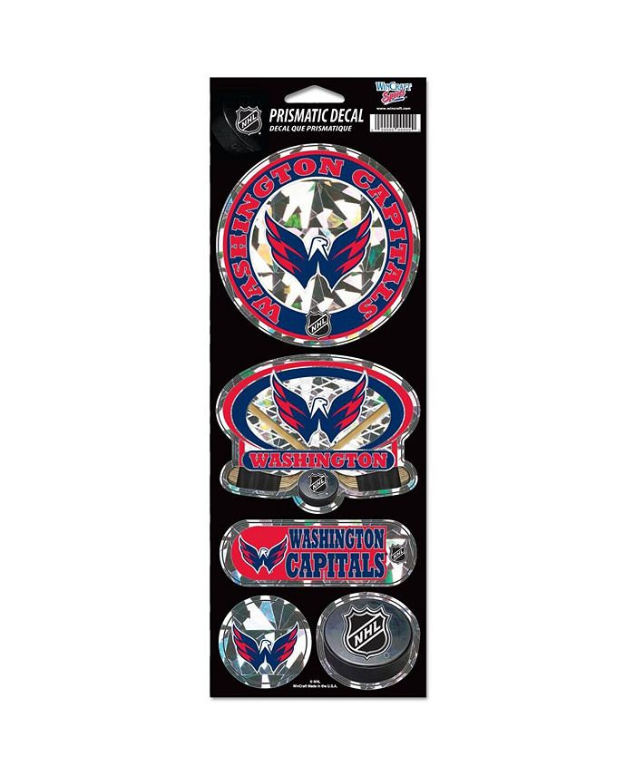 Wincraft Washington Capitals Prismatic 11" x 4" Decal Sheet - Macy's
