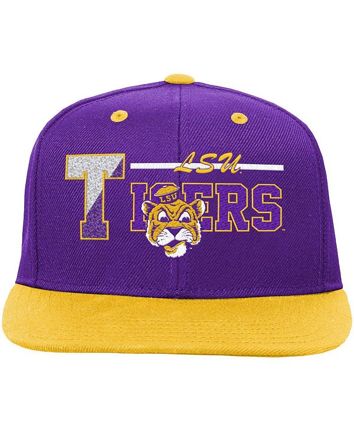 Mitchell & Ness Big Boys and Girls Purple LSU Tigers Varsity Letter ...