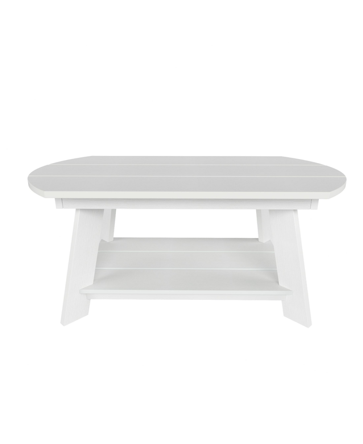 Click here for Outdoor Patio All-weather Modern Coffee Table - Wh... prices